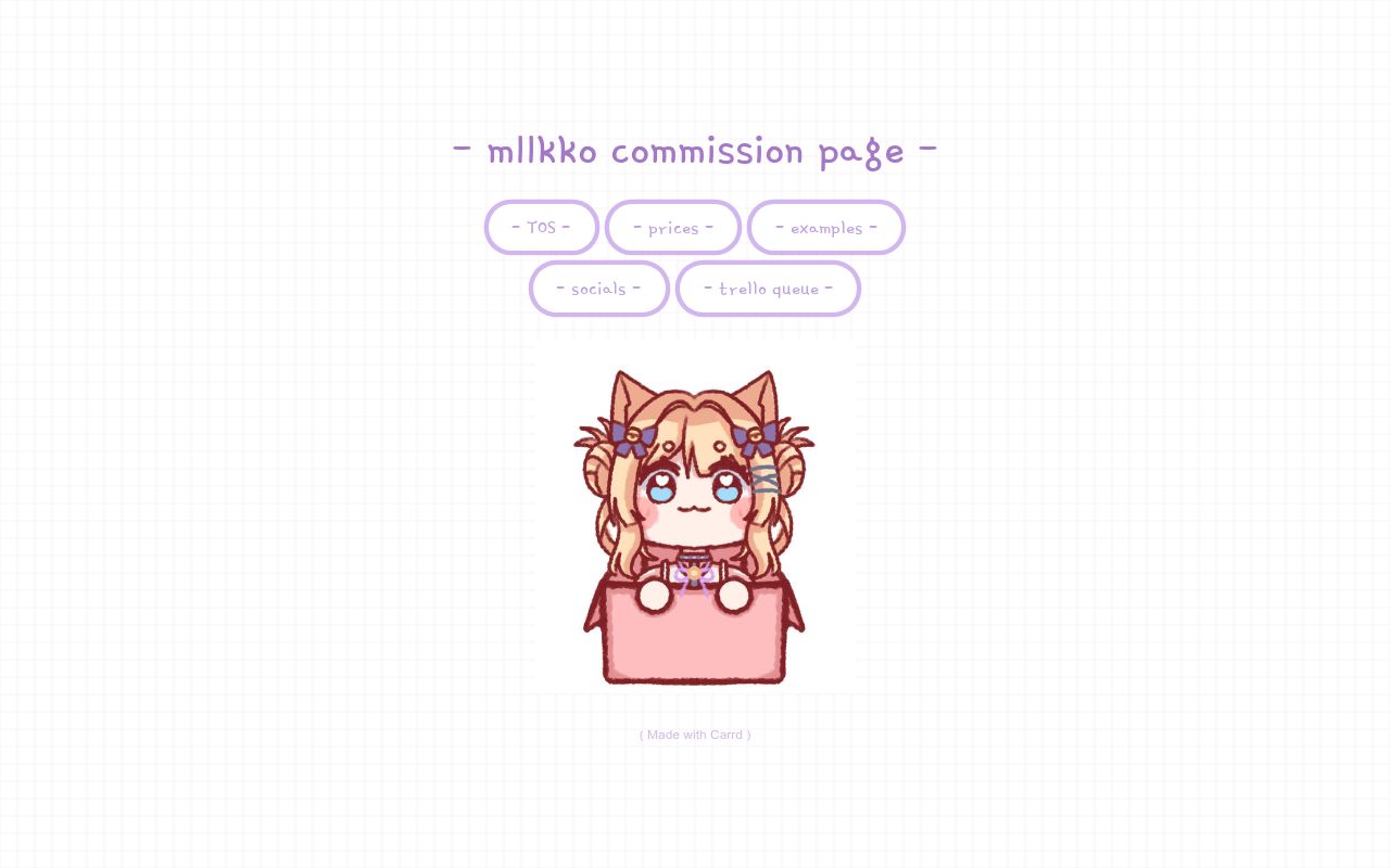 M11kko’s Commission Page